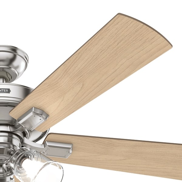 Hunter 52" Crestfield Ceiling Fan with LED Light Kit and Handheld ...