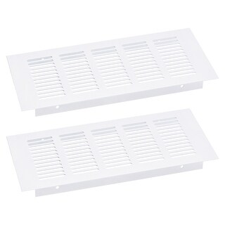 Air Vents Cover, 2Pcs 225 x 80mm - Aluminum Alloy Air Return Vent Cover ...