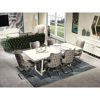 Conta Modern Dining Room Table For 6 People - Bed Bath & Beyond - 37701064