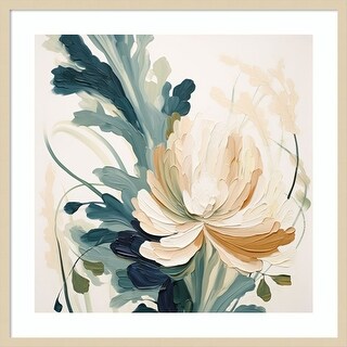 Floral Radiance I by Lazar studio Wood Framed Wall Art Print - Svelte ...