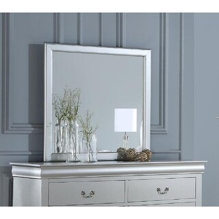 Mirror in Platinum,Transitional Style - Bed Bath & Beyond - 36288941