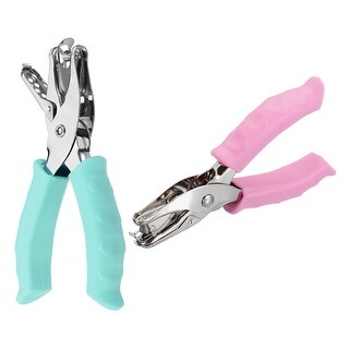1/4" Single Hole Punch Handheld Hole Puncher with Grip Paper Puncher ...