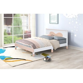 Full Size Wooden Bow Bed - Bed Bath & Beyond - 40358563
