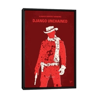 iCanvas "Django Unchained Minimal Movie Poster" by Chungkong Framed ...