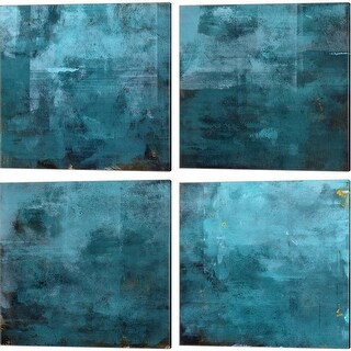 Jacob Green 'Nereid' Canvas Art (Set of 4) - Bed Bath & Beyond - 32886539