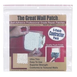 Great Wall Patch 5Pk 6X6 Wal Repair Patch - Bed Bath & Beyond - 12284772