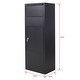 Freestanding Mail Drop Box with Lockable Storage Compartment - Bed Bath ...