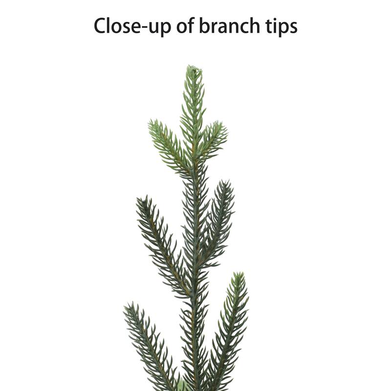 Puleo International 7.5' Pre-Lit Natural Artificial Tree - Overstock ...