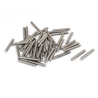 M3 x 20mm 304 Stainless Steel Fully Threaded Rods Fasteners 50 Pcs ...