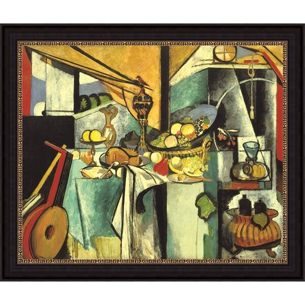 A Table of Desserts by Henri Matisse Giclee Print Oil Painting Black ...