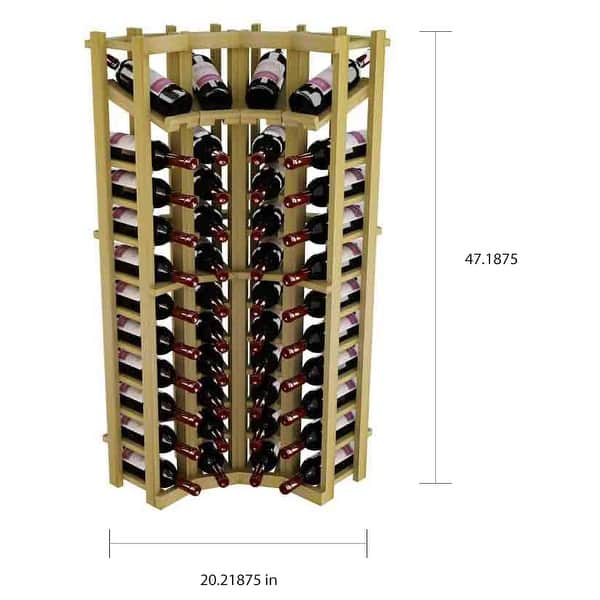 Winemaker Series Wine Rack - Individual Bottle Wine Rack - Curved ...