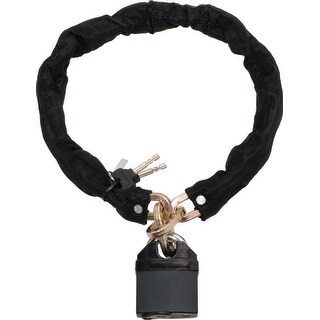 Lock chain ikon ch7000 w/ padlock - 8mm 3' - Bed Bath & Beyond - 18334808