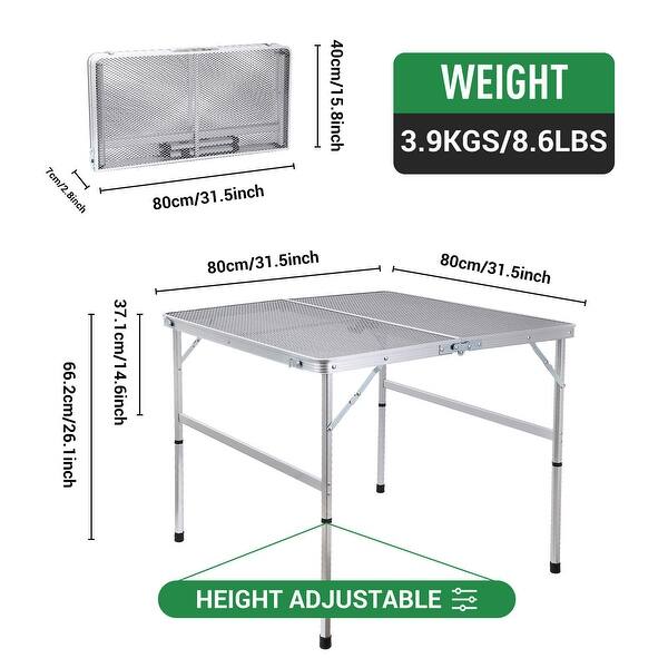 card table length
