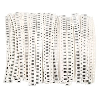 1Set/1250Pcs 1206 Surface Mount Device Resistor Kit 1R-10M 90 Values 1 ...