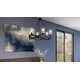 Overlook 6-Light Earth Black Chandelier - Earth Black - Bed Bath ...