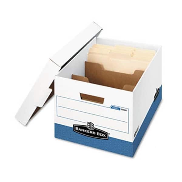 0083601 R-Kive Maximum Strength Storage Box- Letter/Lgl- Locking Lid ...