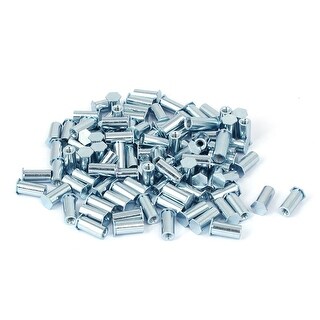 M3 x 12mm Thread Hexagon Head Blind Hole Self Clinching Standoffs 100 ...