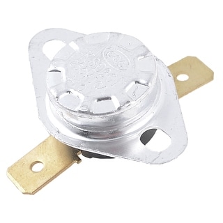 110 Celsius AC 250V 10A NC Thermostat Controlling Switch KSD301 - Black ...