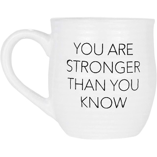 Amici Home You Are Stronger Than You Know Coffee Mug - 20 Oz - Bed Bath ...
