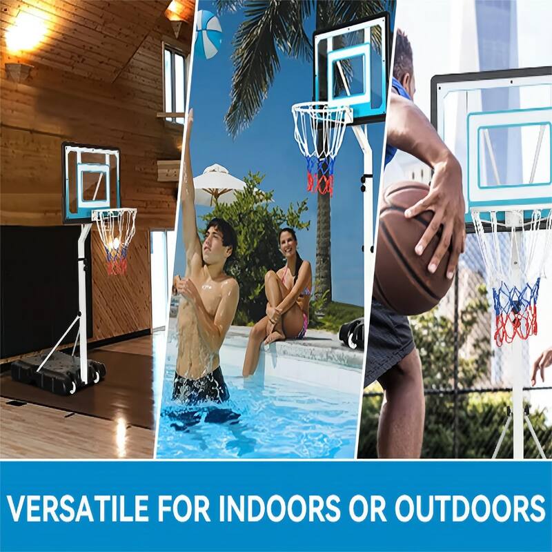 49"-69" Pole Height Adjustable Height Water Portable Poolside ...