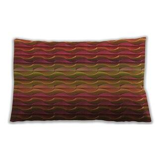 Ahgly Company Patterned Indoor-Outdoor Chilli Pepper Red Lumbar Throw ...