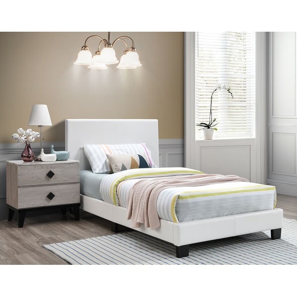 Poundex Platform Twin Bed - Bed Bath & Beyond - 37000911