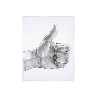 Hand Signs II (28 x 35) Canvas Art Print - Bed Bath & Beyond - 39291050