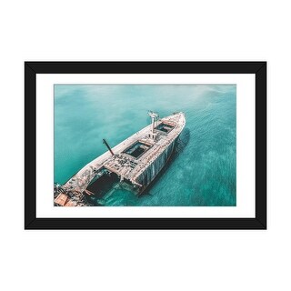 iCanvas "Shipwreck III" by Radu Bercan PFA - Bed Bath & Beyond - 37301918