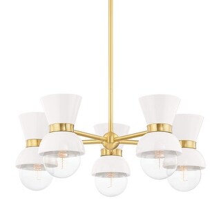 Mitzi Gillian 5 Light Chandelier - Bed Bath & Beyond - 36758730