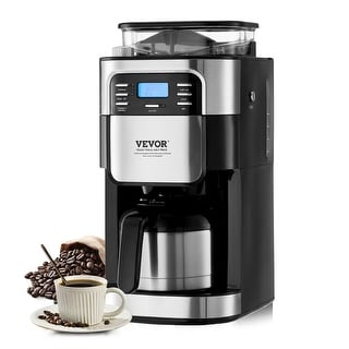 Coffee Maker with Grinder, Coffee Machine, Grind and Brew Coffee Maker ...