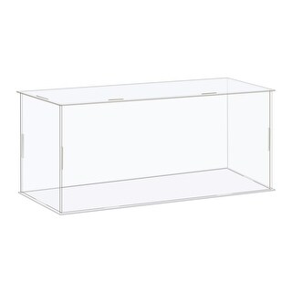 Display Case Box Acrylic Box Transparent Showcase 31x11x16cm for ...