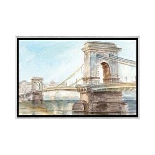 iCanvas "Iconic Watercolor Bridge I" by Ethan Harper Framed - Bed Bath ...