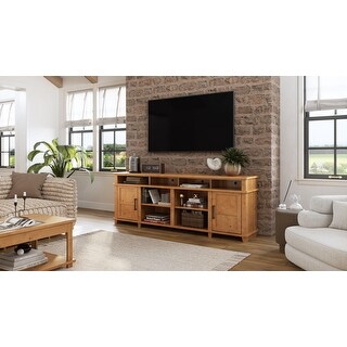 Bridgevine Home Deer Valley 86 Inch TV Stand Console, for TVs up to 95 ...