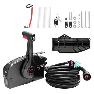 Boat Throttle Control, Side-Mounted Outboard Remote Control Box Marine ...