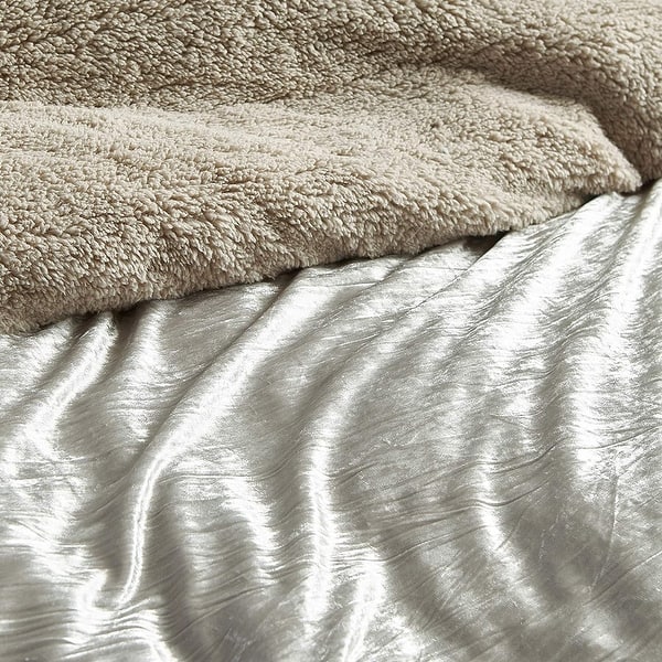 Velvet Crush - Coma Inducer® Oversized Duvet Cover Set - Crinkle Iced ...
