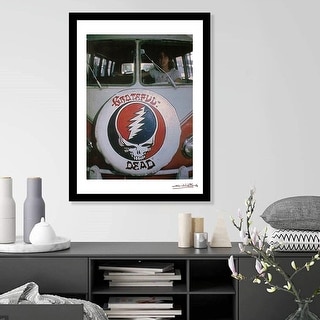 The Grateful Dead Iconic Style Vintage Framed Print Artwork - Bed Bath ...