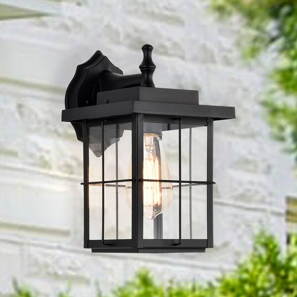 Outdoor Wall Sconce Black Outdoor Light Fixture Outdoor Wall Lantern ...