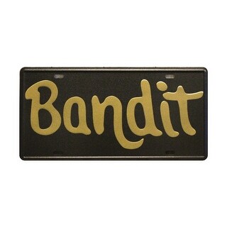 Smokey & The Bandit Burt Reynolds Replica License Plate 12" x 6" - 12 ...