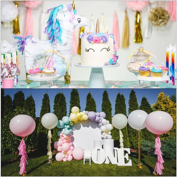 Crepe Paper Streamers 12 Rolls 72ft in 6 Colors for Party Decorations ...