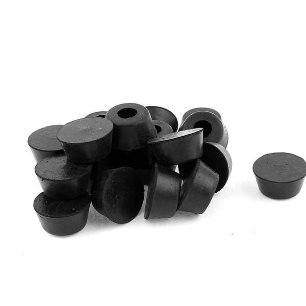 Rubber Furniture Table Chair Leg Tip Protector Bumpers 8mm Dia 20pcs ...