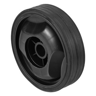 4.6" Universal Air Compressor Wheel with 0.6" Dia. Hole - Black - Bed ...
