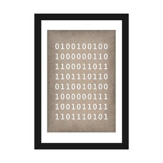 iCanvas "Binary Code "I love you"" by GetYourNerdOn - Bed Bath & Beyond ...