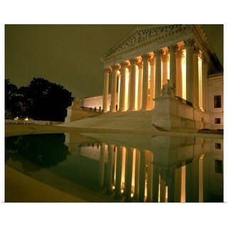 "District of Columbia, Washington DC, US Supreme Court" Poster Print ...