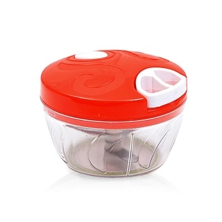 Manual Food Processor Vegetable Chopper, Portable Hand Pull String ...