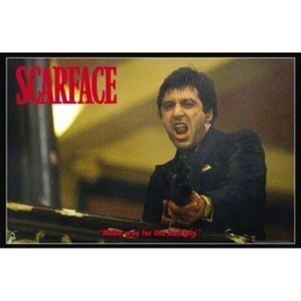 Scarface Bad Guy Poster Poster Print Item Varsco1009 - Bed Bath ...