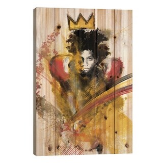 Basquiat II Print On Wood by inkycubans - Multi-Color - Bed Bath ...
