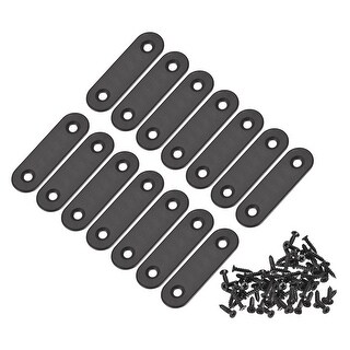 Flat Straight Brace Repair Plate, 50 x 16 x 2mm Stainless Steel 14 Pcs ...