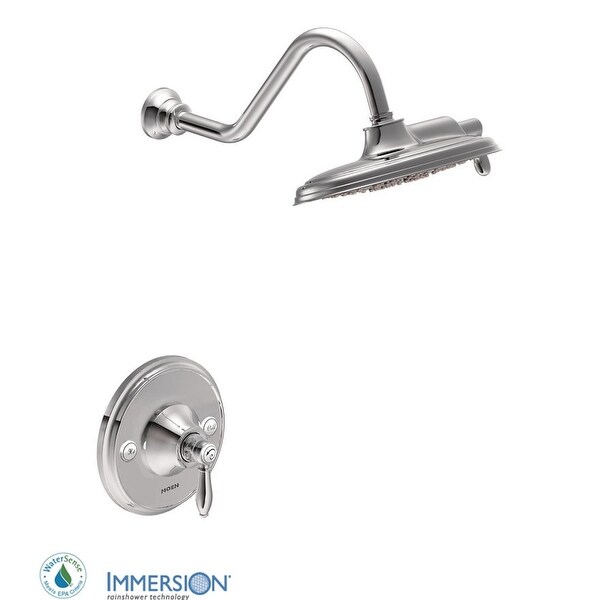 Moen Single Handle Posi Temp Pressure Balanced Shower Trim With 1 75