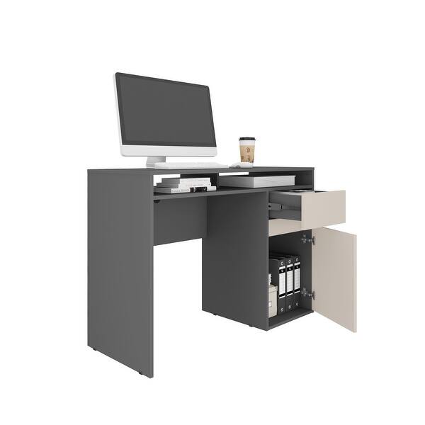 Modern Designs Home Office Workstation with Storage - Bed Bath & Beyond ...