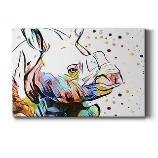 Motley Crew in Color IV Premium Gallery Wrapped Canvas - Ready to Hang ...